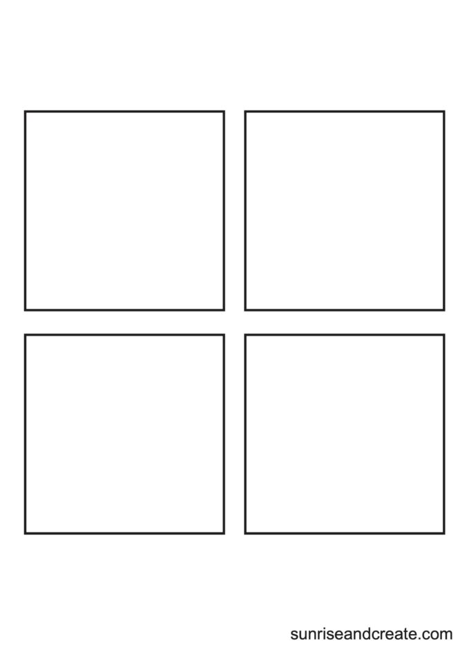 Free Printable Square Templates