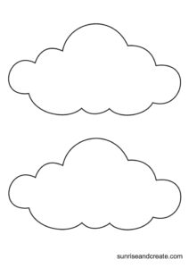 Free Printable Cloud Templates