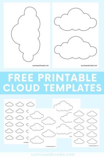 Free Printable Cloud Templates