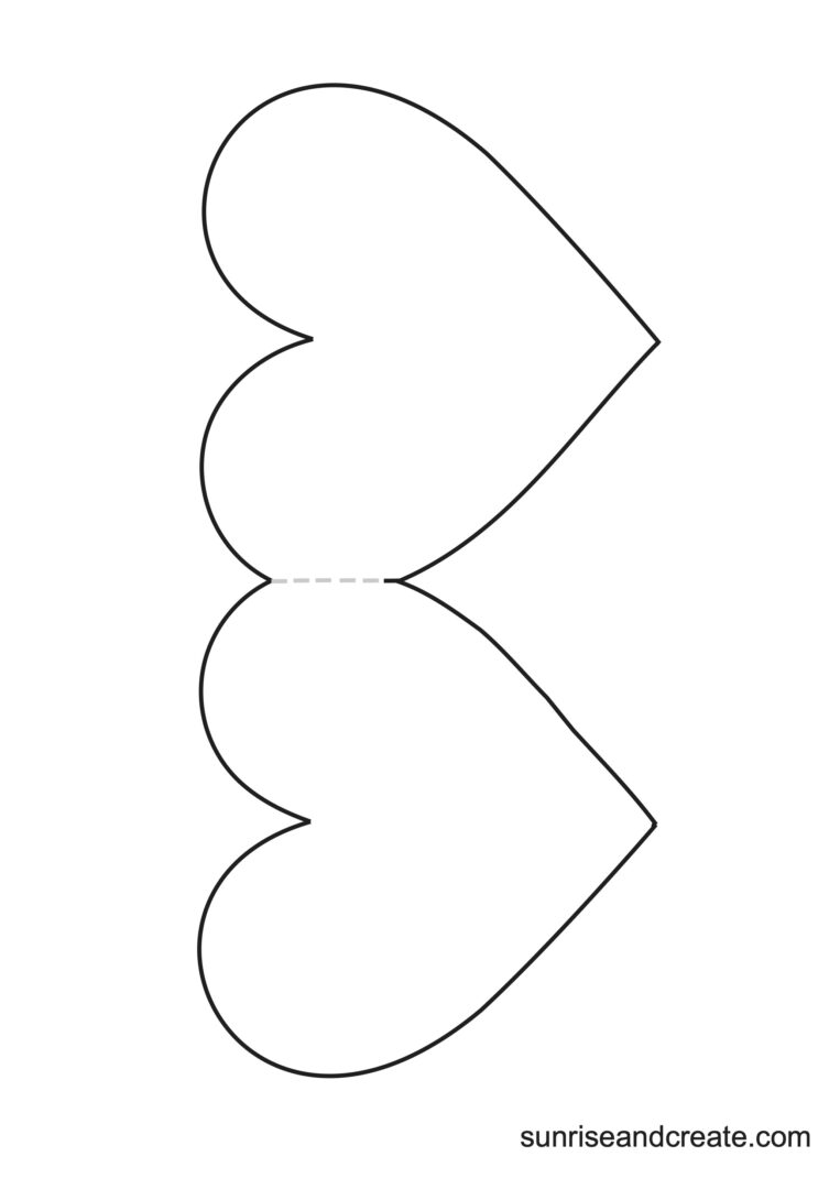 Free Printable Heart Templates