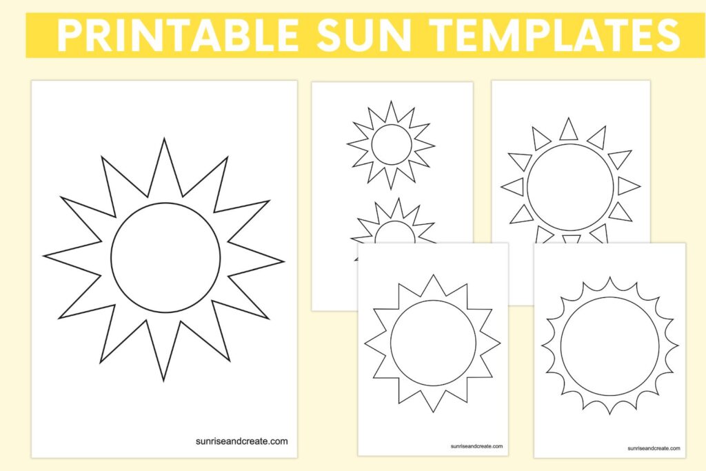 Printables Archives - Sunrise and Create