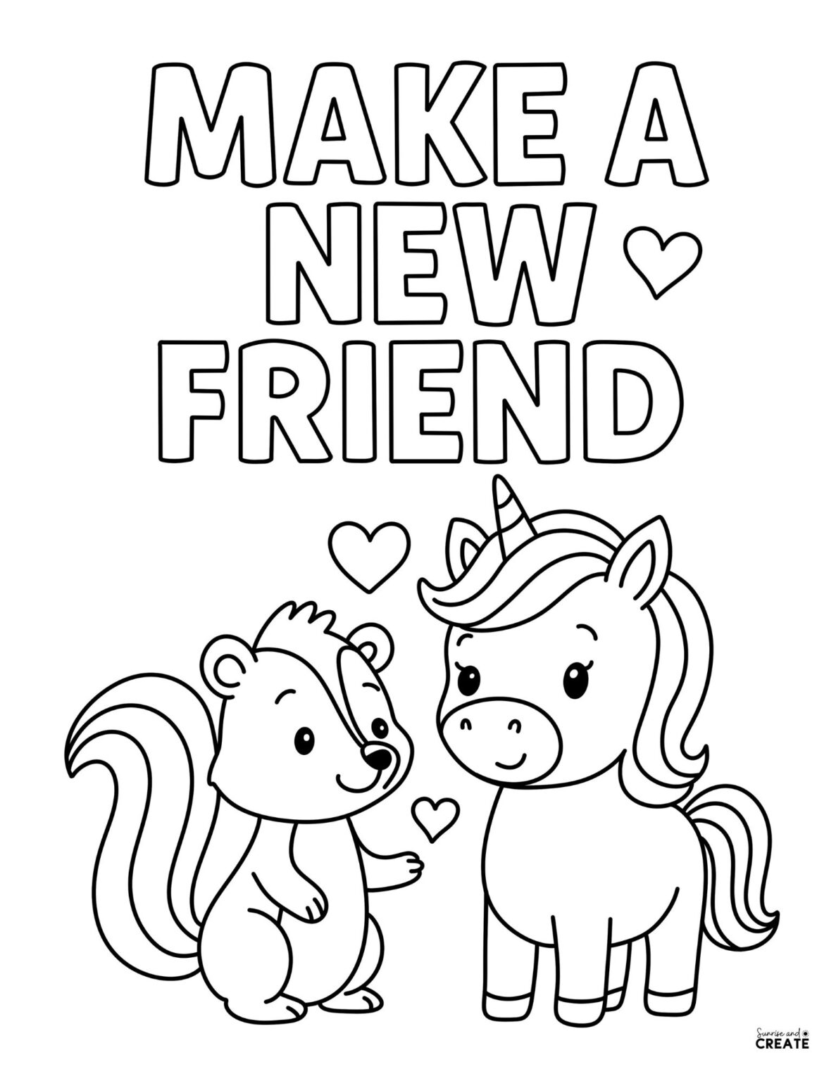 Kindness Coloring Pages - 22 Free Printables!