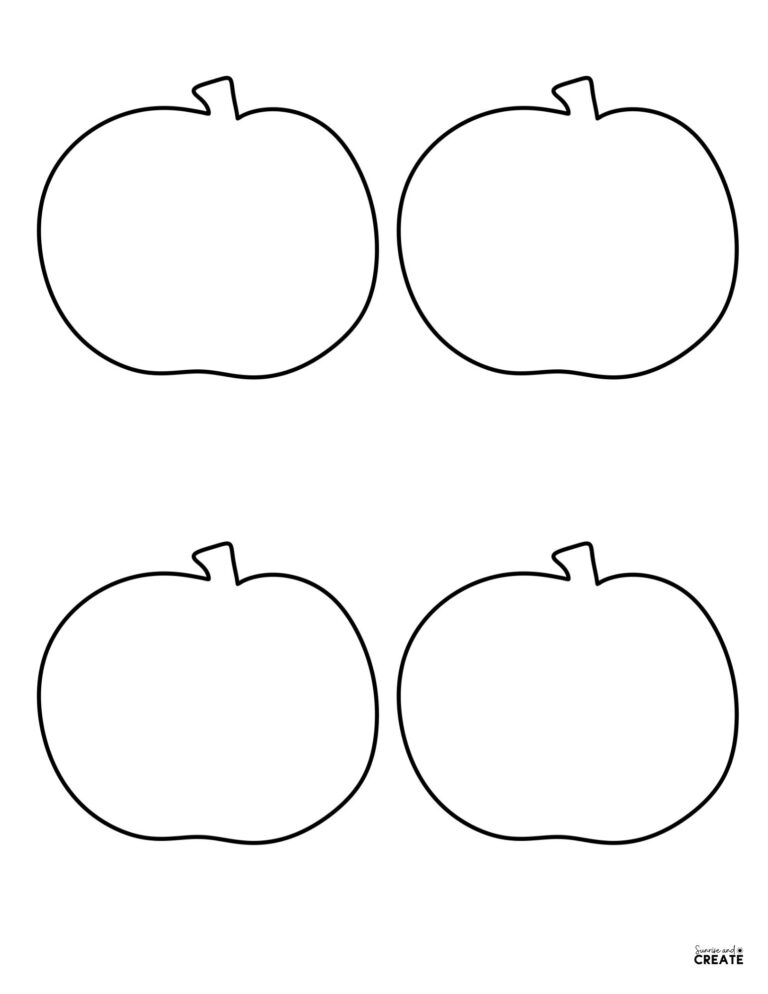 Free Printable Pumpkin Templates