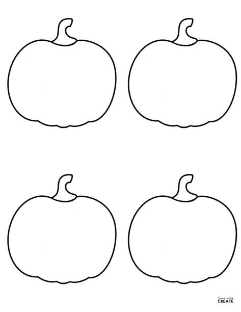 Free Printable Pumpkin Templates