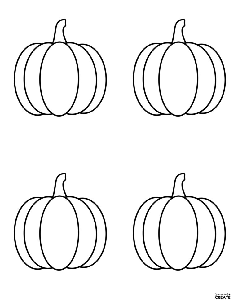 Free Printable Pumpkin Templates