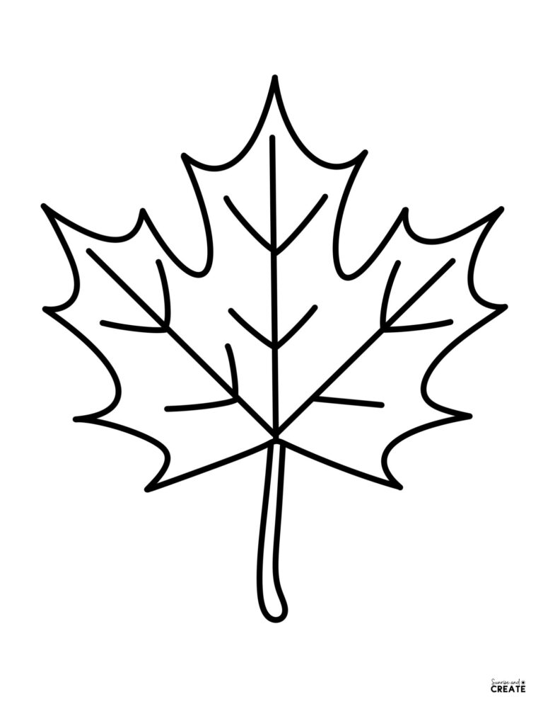 Fall Leaf Template Free Printables