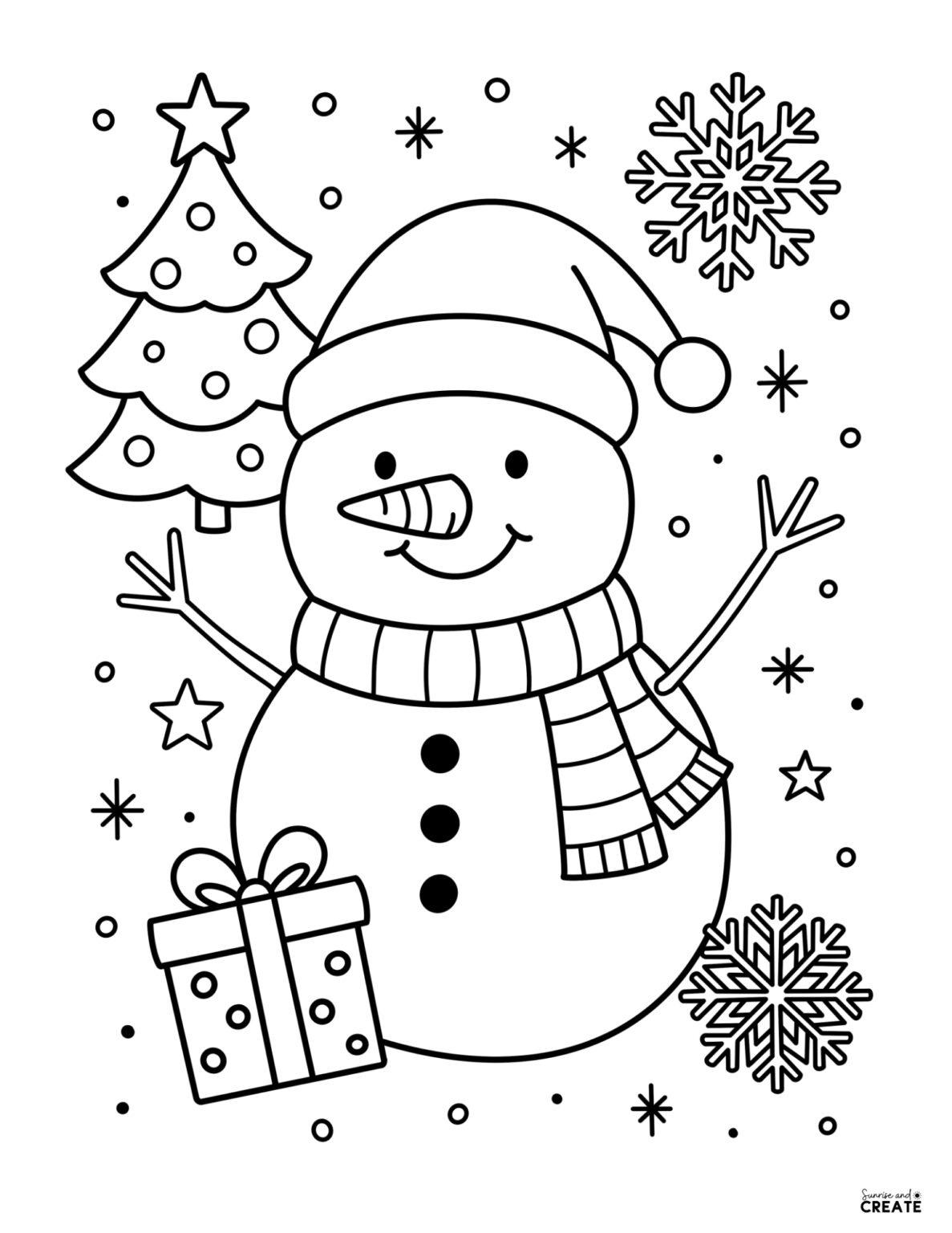Christmas Coloring Pages - Free Printables