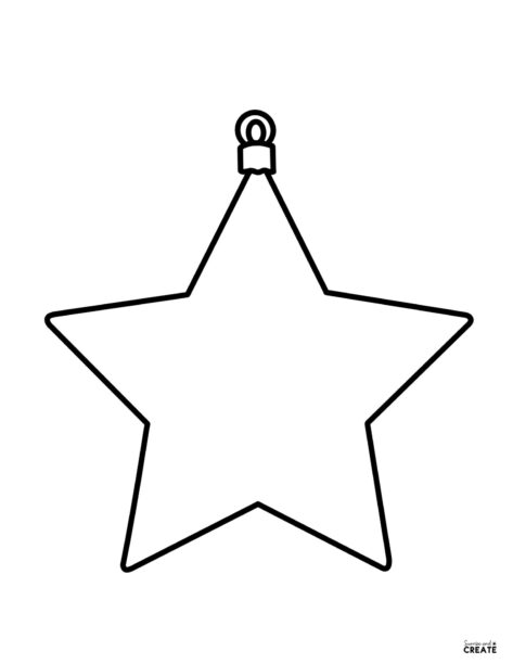Christmas Ornament Templates - Free Printables