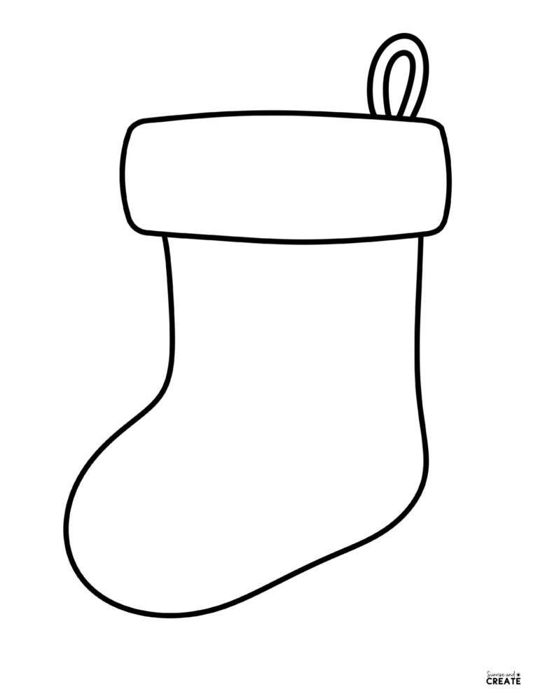 Christmas Stocking Templates - Free Printables