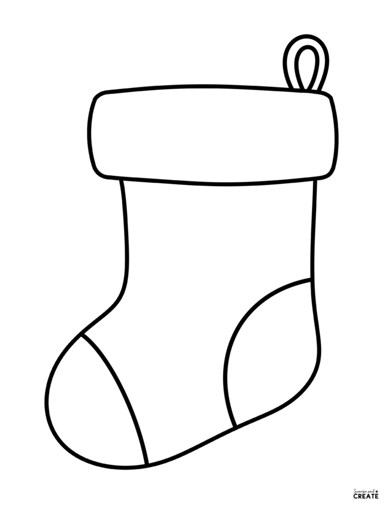 Christmas Stocking Templates - Free Printables
