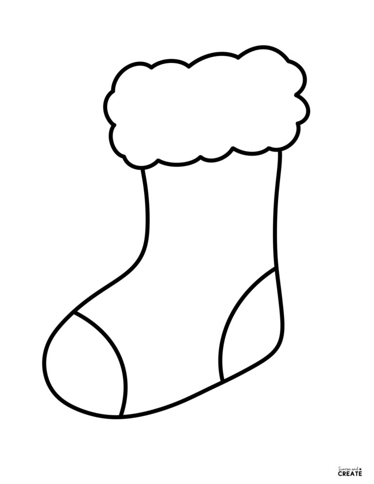 Christmas Stocking Templates - Free Printables