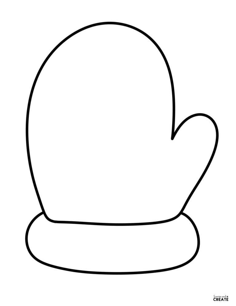 Mitten Templates - Free Printables