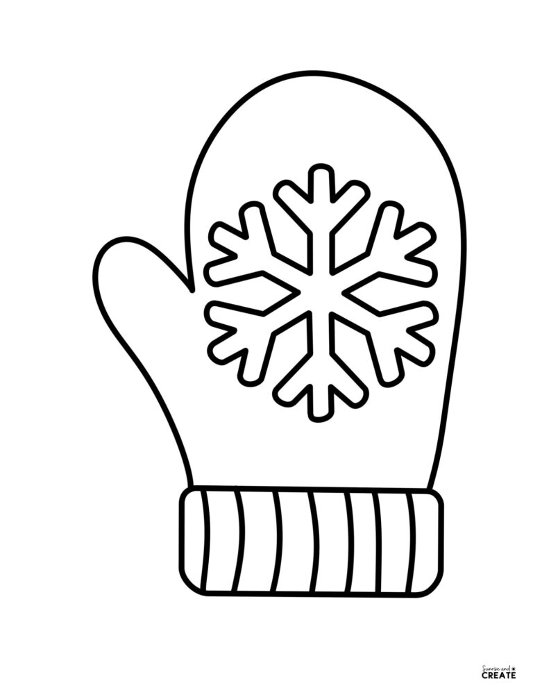 Mitten Templates - Free Printables