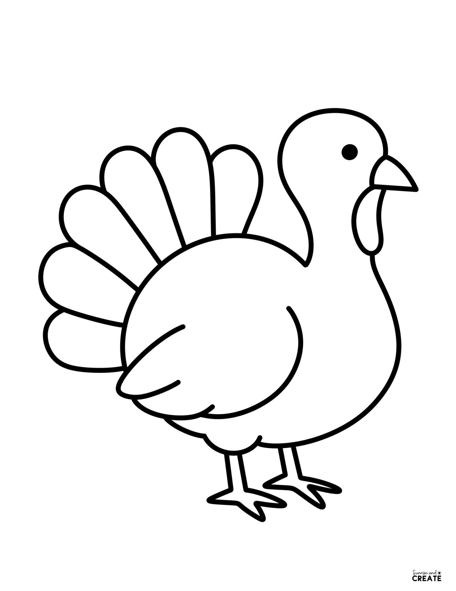 Turkey Templates - Free Printables