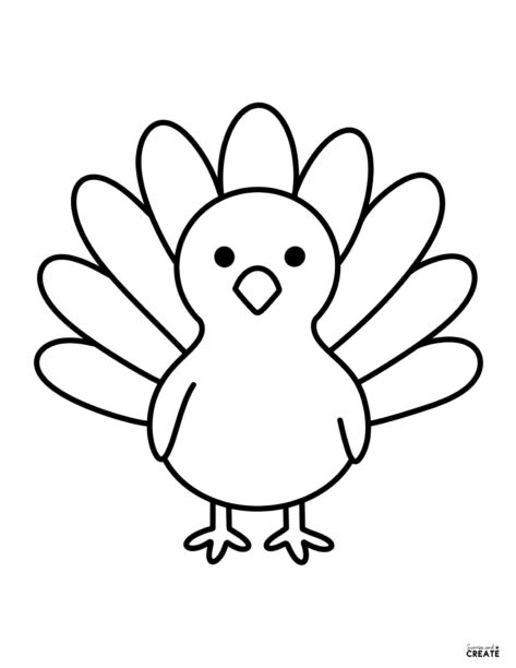 Turkey Templates - Free Printables