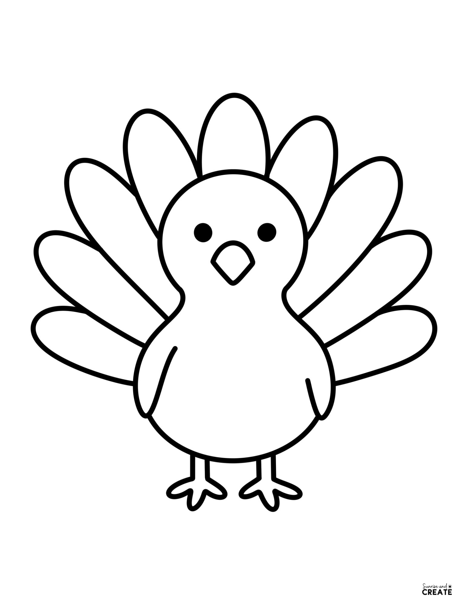 Turkey Templates - Free Printables